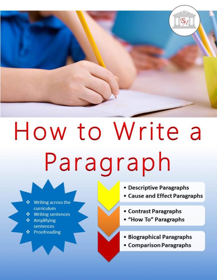 How to Write a Paragraph FREE - Brookdale House